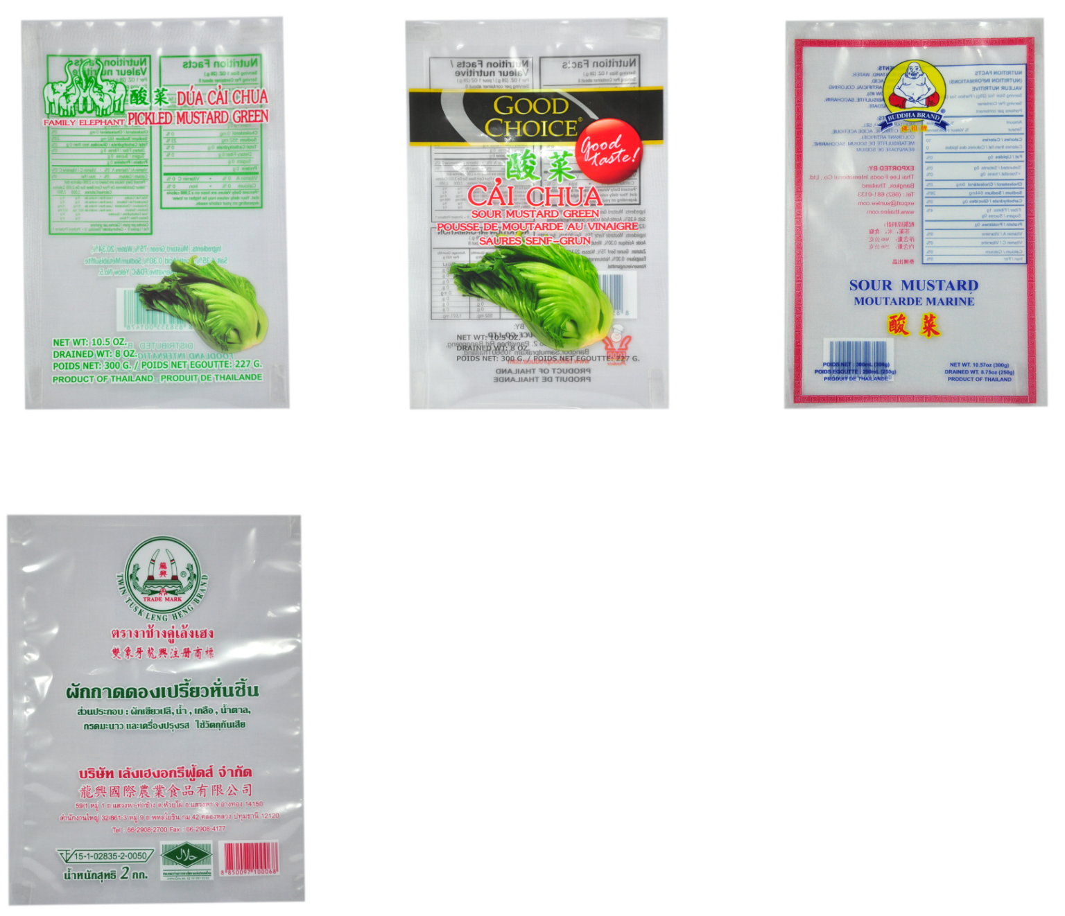 ผักกาดดอง – บริษัท ยูนิตี้แพคเกจจิ้งกรุ๊ป (Unity Packaging Group)